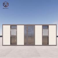 China 40 Feet Flat Pack Folding House Expandable Prefab Tiny Home 72 Square Meter for sale