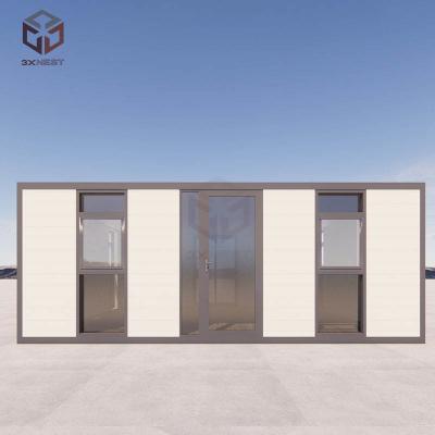 China 40 Feet Flat Pack Folding House Expandable Prefab Tiny Home 72 Square Meter for sale