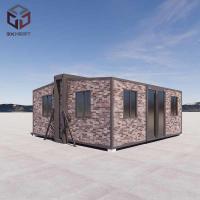 China 700mm Modern Prefab Folding House with Steel Structure for sale