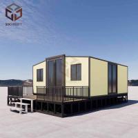 China High Insulation Foldable 20ft Container Homes Plywood PVC Flooring for sale