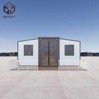 China Customized Design Broken Bridge Aluminum Double Doors Steel Structure Prefabricated Houses for sale