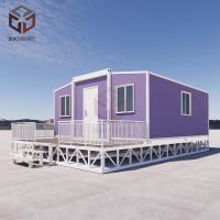 China Earthquake Resistant Prefab Homes with Plywood Floors and Insulation for sale