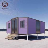 China Outdoor Prefab Fold Out Container House For Temporary Housing 20FT for sale