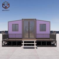 China Easy And Fast Installation for Expandable double wing container house for sale