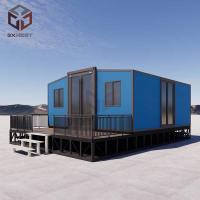 China 20FT Premade Mobile Folding House Container Rockwool Sandwich Panel Wall for sale