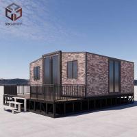 China 20FT Premade Houses of with Broken Bridge Aluminum Double Doors and PU Sandwich Panel for sale