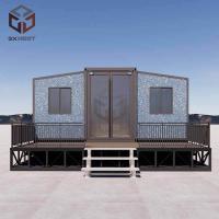 China Customizable Prefabricated Houses with Balcony and Stairs for sale