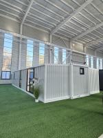 China Galvanized Steel 40ft Expandable Container Home with Customizable Interior Design and 18mm Floor Thickness for sale