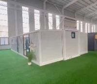 China 40ft Expandable Container Home with 12kw Power Consumption 72m2 Floor Area and Galvanized Steel Framework for sale