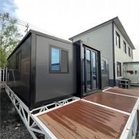 China 30FT Expandable Container House with Pre-installed Plumbing System and Steel Security Door Offering 56 Square Meter Living Space for sale