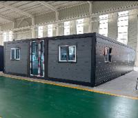 China Easy And Fast Installation Collapsible Container House with Pre-installed Electrical System and 3.75 Tons Net Weight for sale