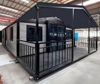 China Customizable Expandable Container House with EPS Sandwich Panel Wall 56 Square Meter Floor Area for sale