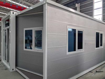 China Polyurethane Foam Insulation and Aluminum Alloy Sliding Window in Expandable Container House for Temporary or Permanent Housing for sale