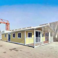 China Customizable Steel Prefab Folding House with Grade 11 Wind Resistance for sale