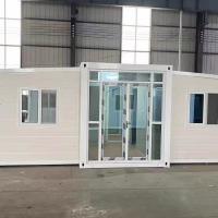 China Fireproof Grade A Steel Prefab Folding House 20ft 40ft for sale