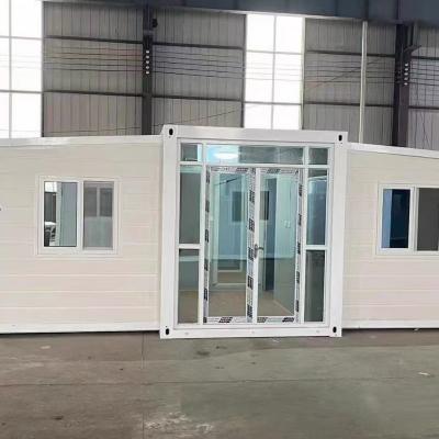 China Fireproof Grade A Steel Prefab Folding House 20ft 40ft for sale