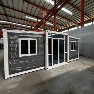 China Modern and Customizable Expandable Prefab Homes with 37 Square Meter Living Space for sale