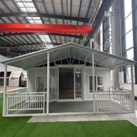 China Customizable Prefab Folding House 20ft/40ft with Wind Resistance Grade 11 for sale