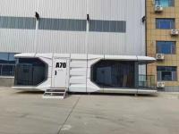 China Futuristic Space Capsule House with Solar Panels 500kg for sale