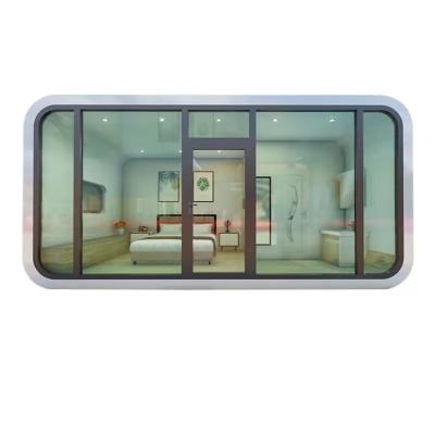 China 6m x 3.3m Aluminum Alloy Apple Capsule House with Solar Power for sale