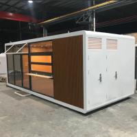 China Windproof Apple Capsule House 6m x 3.3m x 3m with Smart Lock for sale