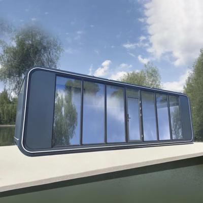 China Sliding Foldable Apple Capsule House 20㎡ with Smart Lock for sale