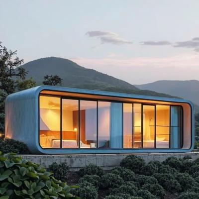 China Sliding Foldable Apple Cabin 6m x 3.3m x 3m Aluminum Alloy for sale