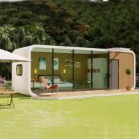 China Aluminum Alloy Apple Capsule House with WiFi and 20㎡ Floor Area for sale