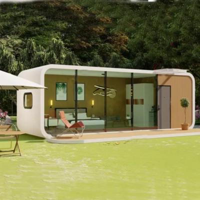 China Aluminum Alloy Apple Capsule House with WiFi and 20㎡ Floor Area for sale