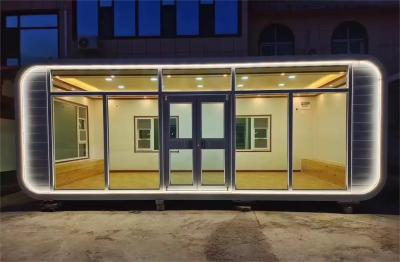 China Sliding Foldable Apple Cabin 20㎡ Capsule House 5.4 Tons for sale