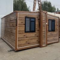 China Customizable Prefab Folding House 40ft HQ with Thermal Insulation for sale