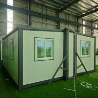 China Customizable Prefab Folding House 700mm with Steel Structure & EPS Panels for sale