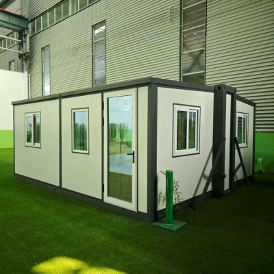 China 700mm Prefab Folding House with Fireproof Steel Structure for sale