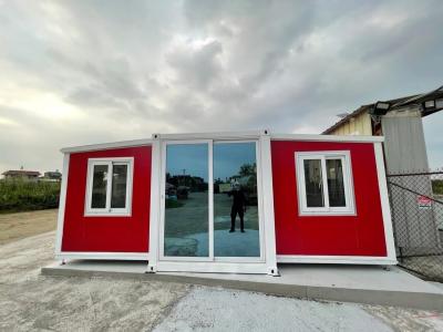 China Expandable Prefab Homes with 18.5 Square Meter Space Excellent Insulation for Militarized Base Use for sale