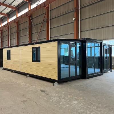 China 40ft Expandable Container Home with 2200mm Fold Size and 72m² Living Space for Fabricated Workforce Accommodation for sale