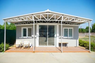 China 40ft Expandable Container Home with 72m² Living Area Customized Colour and Ready-to-use Plumbing for sale