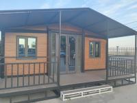 China Fireproof Prefab Folding House with PVC Sliding Window for sale