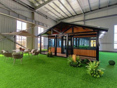 China Modern Prefab Folding House with 50mm Floor Thickness and PVC Sliding Window for sale