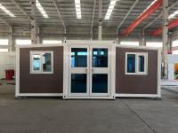 China 40ft Expandable Container Home with 72m² Living Space, Folding Size 11800 × 6220 × 2480mm, and Steel Roofing for sale