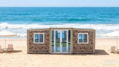 China Foldable 20ft Container with Double Slope Roof Easy To Ship and Fully Customizable for sale