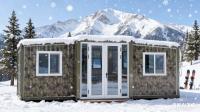 China Foldable 20ft Container with T50mm EPS Sandwich Panel 18mm Fireproof Cement Fiber Floor and Wet-Dry Separation Bathroom for sale