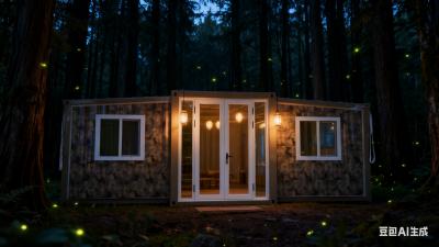 China Foldable 20ft Container with Side Top T50 EPS Board Galvanized Light Steel Frame and Wet-Dry Separation Bathroom for sale