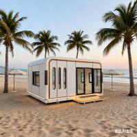 China 12 KW Power Consumption and WiFi Connectivity Apple Capsule House for Portable and Streamlined Operations for sale