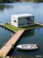China Smart Home Features Apple Capsule House 5.4 Tons Accommodates 2 People with WiFi Connectivity for sale
