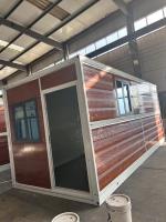 China Flat Pack Folding House with Inside Dimensions 5630*2230*2515mm Outer Dimensions 5800*2400*2896mm and Roof Live Load 0.50KN/㎡ for sale