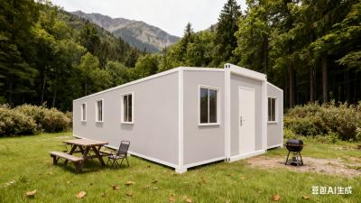 China Customized 40ft Expandable Container Home with Fold Size L11800*W2200*H2480mm and Expanded Size L11800*W6220*H2480mm Featuring Bamboo Plywood 18mm Thick for sale
