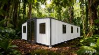 China Modern 40ft Expandable Container Home with 72 ㎡ Floor Area, Seismic Performance Level 8, and 40HQ Packing for sale