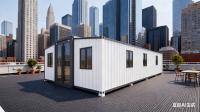 China 40ft Expandable Container Home with 4.6 Tons Weight L11800*W6220*H2480mm Expanded Size and Bull 30*30 Flat Lamp for sale