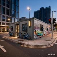 China 40ft Expandable Container Home with 72㎡ Area 18mm Floor Thickness and Seismic Performance Level 8 for sale