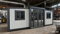 China Customizable Luxury Foldable 20ft Container with 2.0mm Top Beam and 0.60KN/M² Wind Resistance for sale